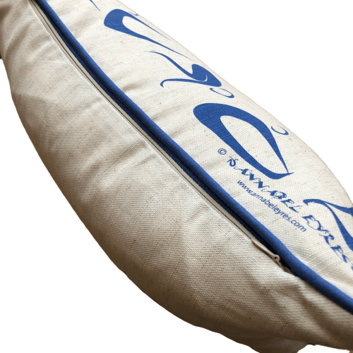 Yoga Cushion Cover by Annabel Eyres