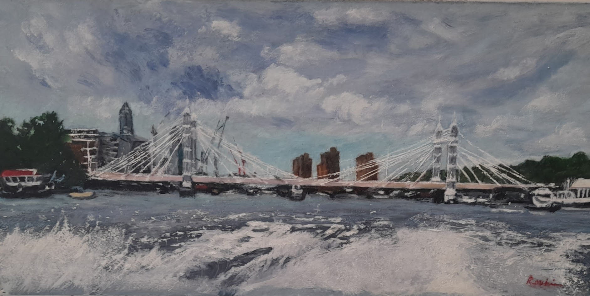 Albert Bridge - Riverside Gallery & Framing