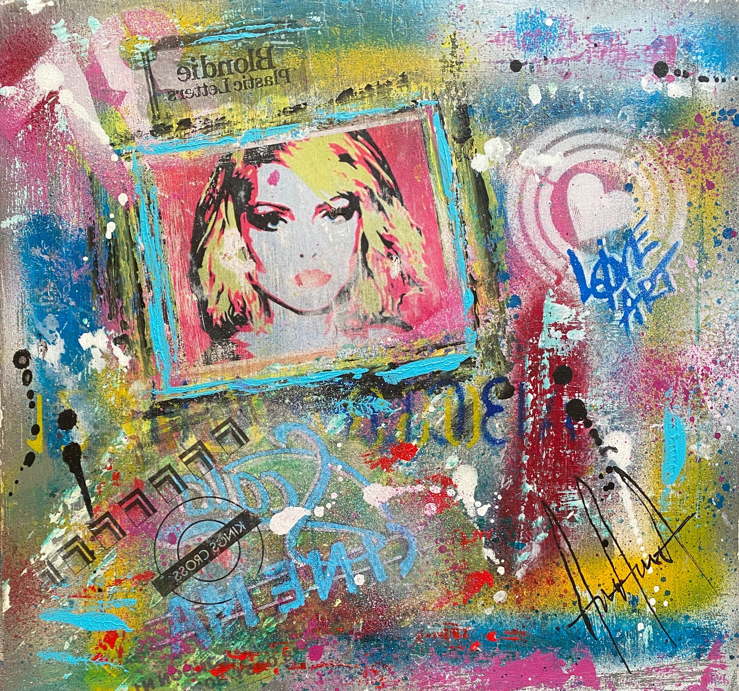 Blondie 78 - Sold - Riverside Gallery & Framing